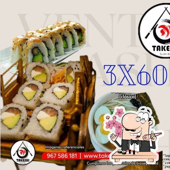 Takeshi sushi Bar, La Merced - Menú del restaurante, precios y reseñas