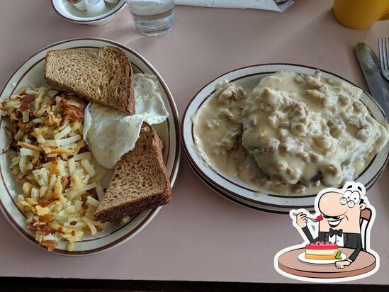 Menu at Uncle Rusty's Diner restaurant, Spokane