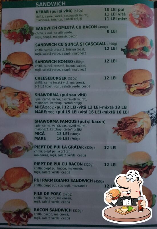 FAMOUS FAST FOOD, Constanța - Restaurant menu, prices and reviews