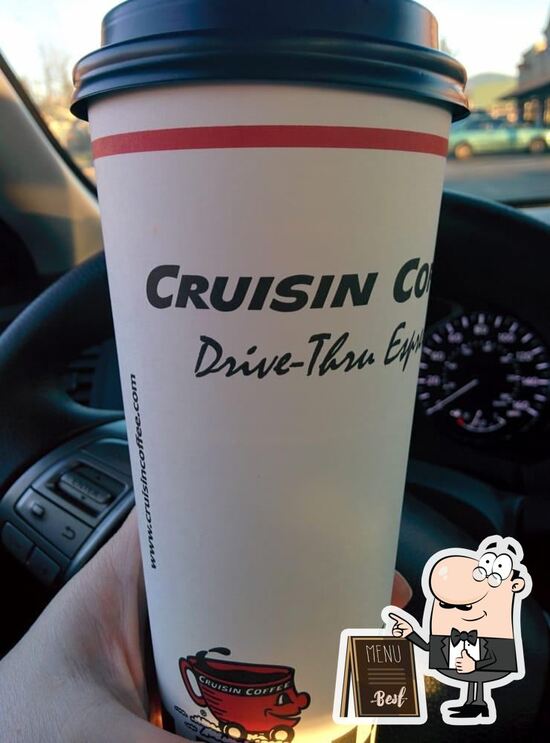 Menu at Cruisin Coffee, Bellingham, James St