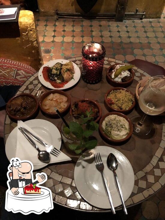 Menu at Kazbar Restaurant, Oxford