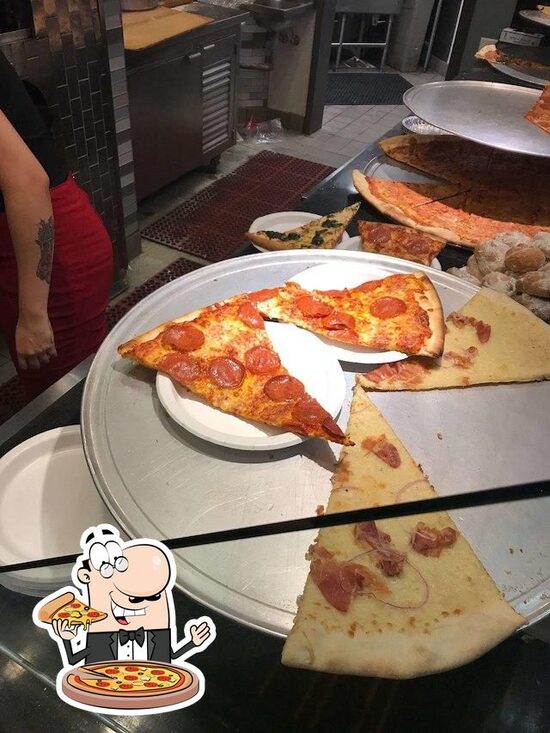 Carta de pizzería Pin-Up Pizza, Las Vegas