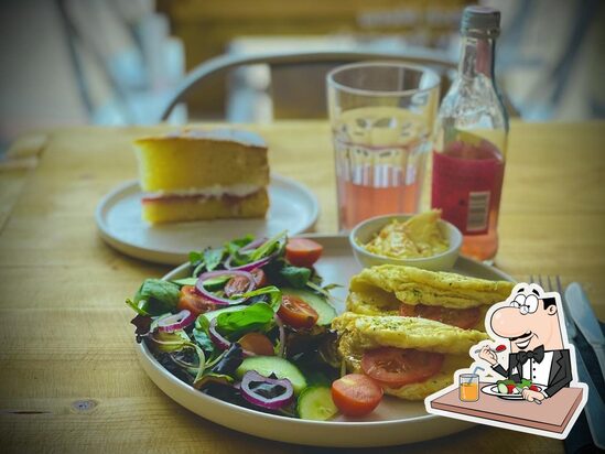 Menu at The Little Kitchen cafe, Nottingham