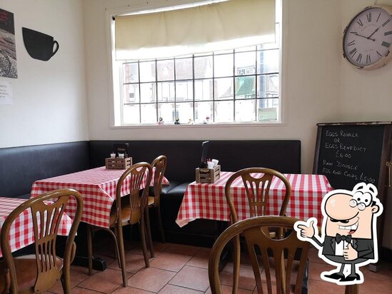 Menu at The Priory Cafe, Ruislip