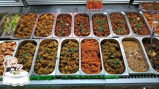 Menu at Roti King, Amsterdam