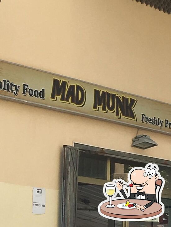 Menu at Mad Munk pub & bar, Benidorm