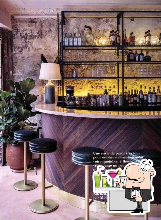 Menu at Zucchini restaurant, Paris