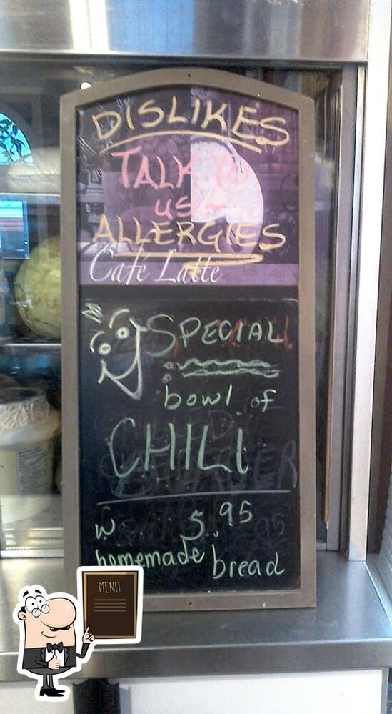 Menu at Inside Out Coffee House, Chase