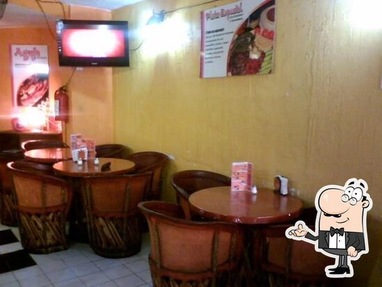 Menu at Taquería Los Equipales restaurant, Mexico City