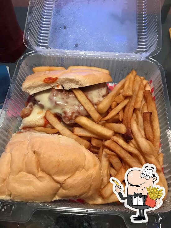 Menu at Armstrong's Express restaurant, Bridgeville