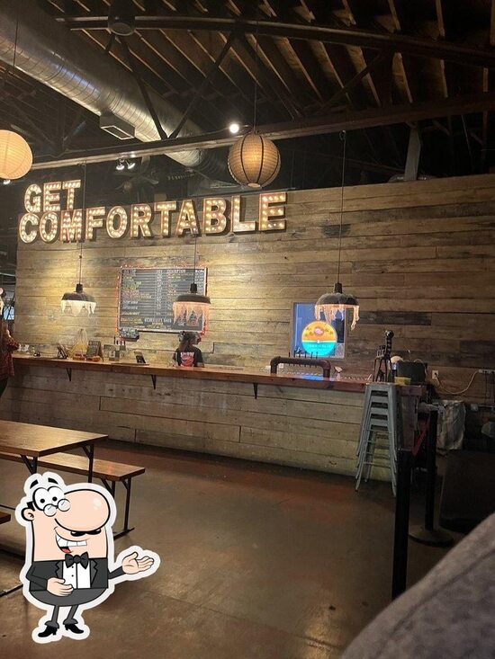 Menu at Creature Comforts Brewing restaurant, Athens