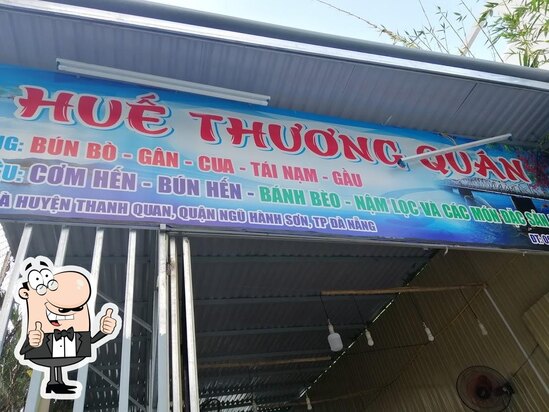 Menu at Huế Thương Quán, Da Nang