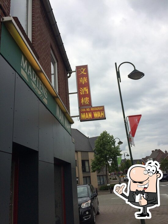 Menu at Man Wah, Hamont-Achel