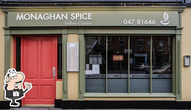Menu at Monaghan Spice restaurant, Monaghan
