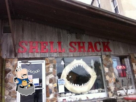 Menu at Shell Shack restaurant, Mexico Beach