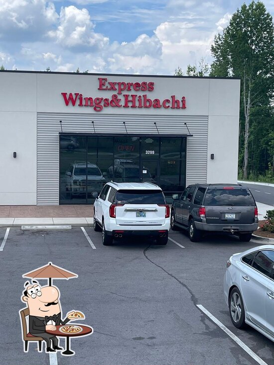 Menu at Express Wings & Hibachi restaurant, Orangeburg