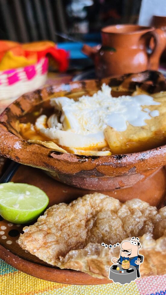 Menu at Cabaña Las Palapas restaurant, Mexico City