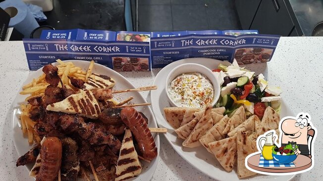 Menu at The Greek Corner restaurant, Farnborough