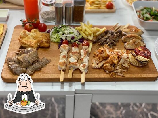 Menu at Master Turkish Kebab restaurant, Pattaya City