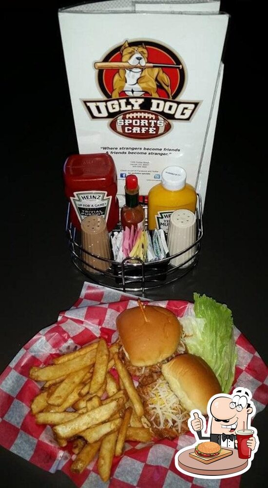 Menu at Ugly Dog Sports Cafe, Denver