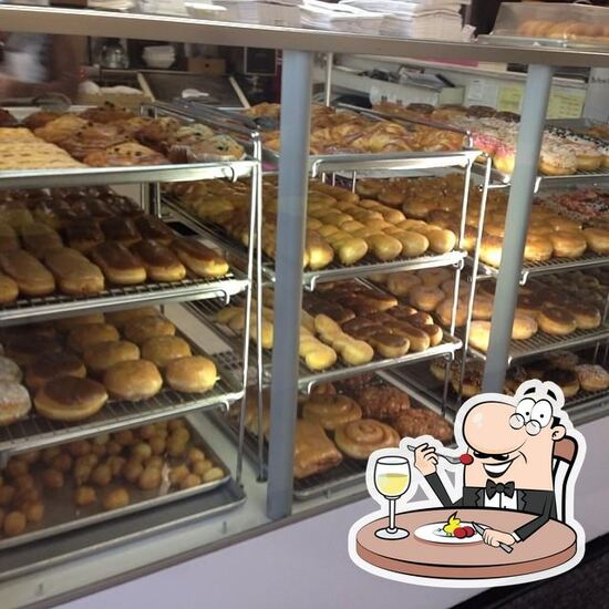 Menu at Donut Factory cafe, Ontario, 803 S Mountain Ave