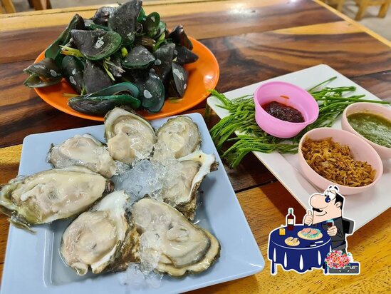 Menu at Pa Ya Hoi Sod (Pa Ya Fresh Shellfish) restaurant, Surat Thani