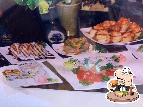 Menu at Yuki Sushi restaurant, Lumby