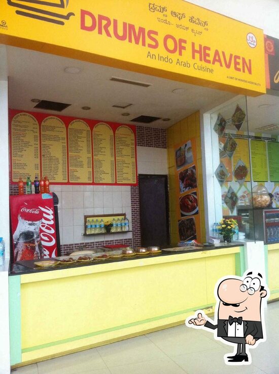 Menu at Drums Of Heaven, Mysuru