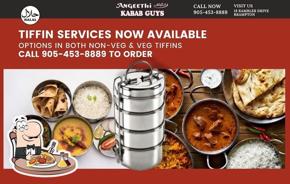 Menu at Angeethi Kabab Guys restaurant, Brampton