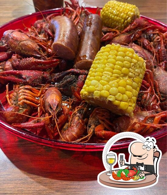Menu at Crawfish Barn, Pearl