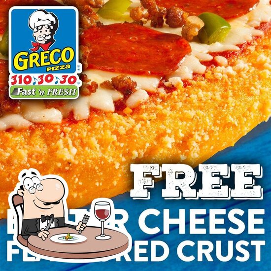 Menu at Greco Pizza pizzeria, Lewisporte