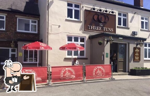 Menu at The New Three Tuns Pub, Nottingham
