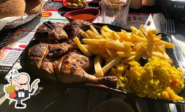 Coq Magic Hassan restaurant, Rabat, Angle Rue Mekka et Rue El ...