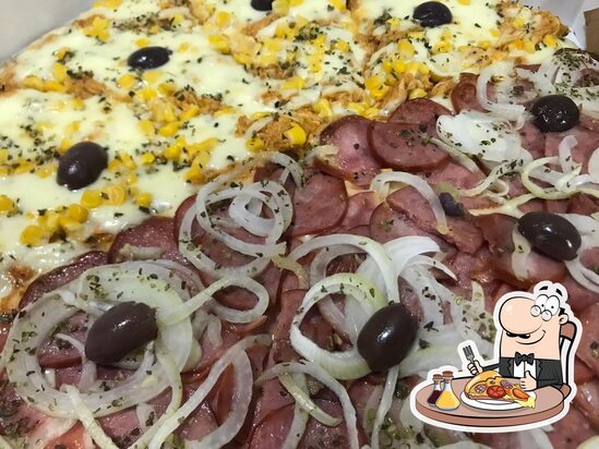 Menu at A Italiana Pizzas restaurant, Uberaba
