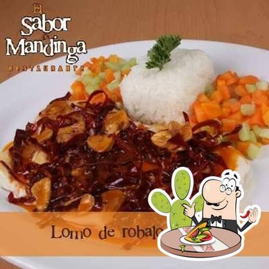 Menu at El Sabor de Mandinga restaurant, Veracruz