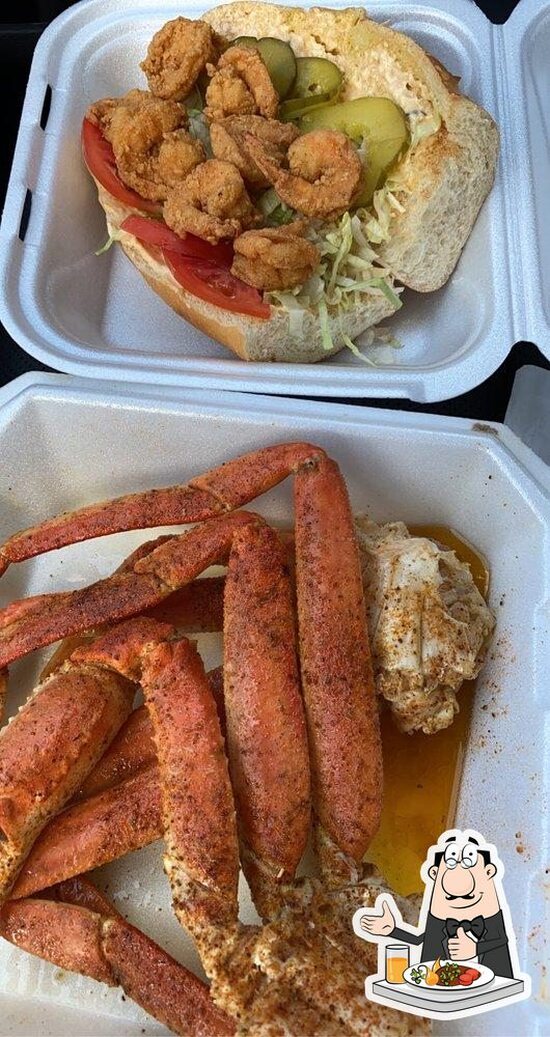 Menu at Cajun Seafood restaurant, Clarkston