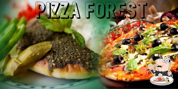 Menu au Pizza Forest pizzeria, Montréal
