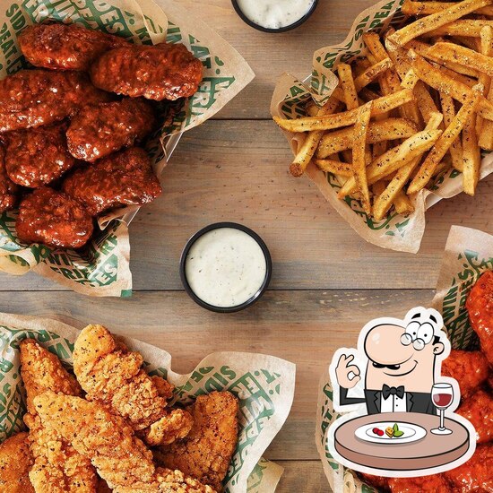 Menu au Wingstop restaurant, Toronto, Castlefield Ave