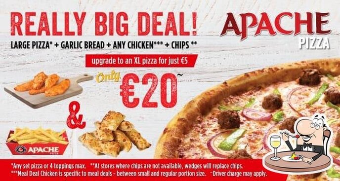 Apache Pizza Kanturk in Kanturk - Restaurant menu and reviews