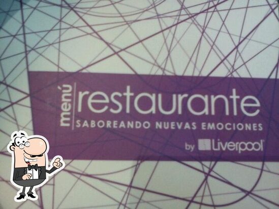 Menu at Restaurante Liverpool, Naucalpan, Cto Centro Comercial 2251
