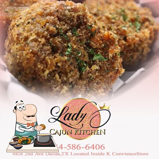 Menu at Lady O Cajun Kitchen restaurant, Dallas
