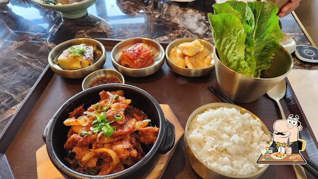 Menu at Ssam Ssam Korean Restaurant, London