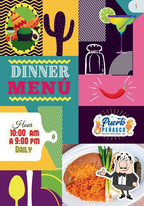 Puerto Penasco Mexican Restaurant, Lyman - Restaurant menu, prices and ...