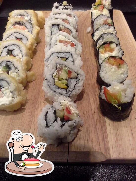 Menu at Aoi Sushi restaurant, Dublin