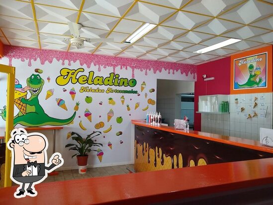 Carta del postres Heladeria Heladino, Plaza Huincul