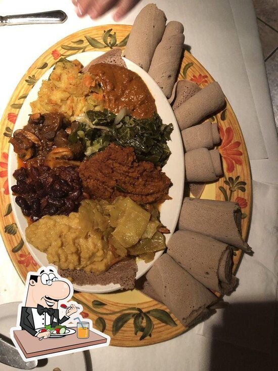Menu at Queen of Sheba restaurant, Temple Terrace