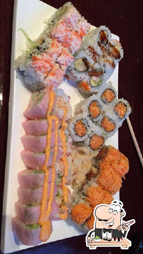 Menu at Akame Sushi restaurant, Maple Grove