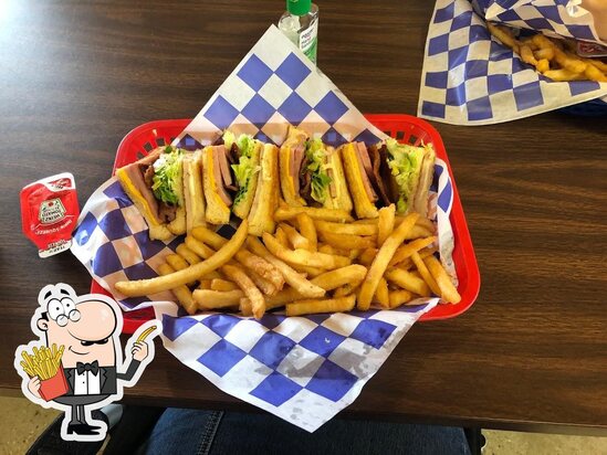 Menu at Bulldog Cafe, Sweeny