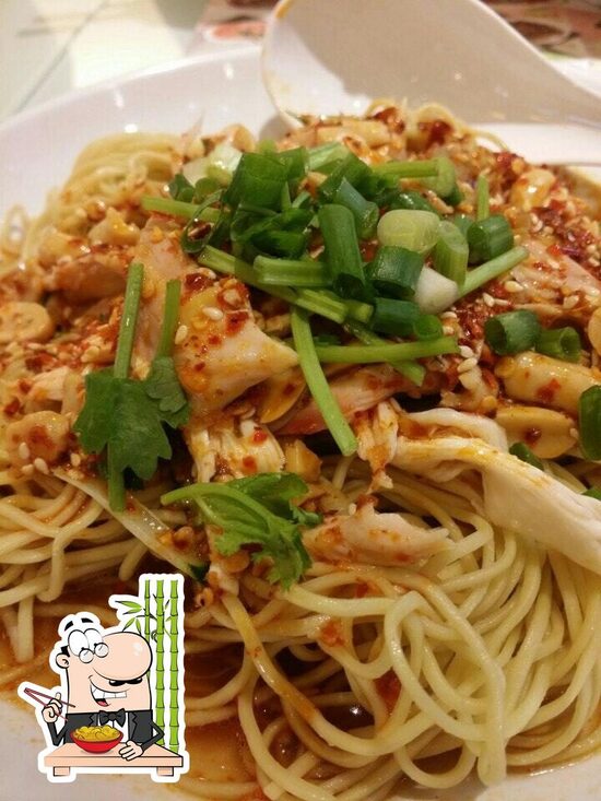 Menu at Sour and Spicy Noodle restaurant, Hong Kong, 42 Hong Ning Rd