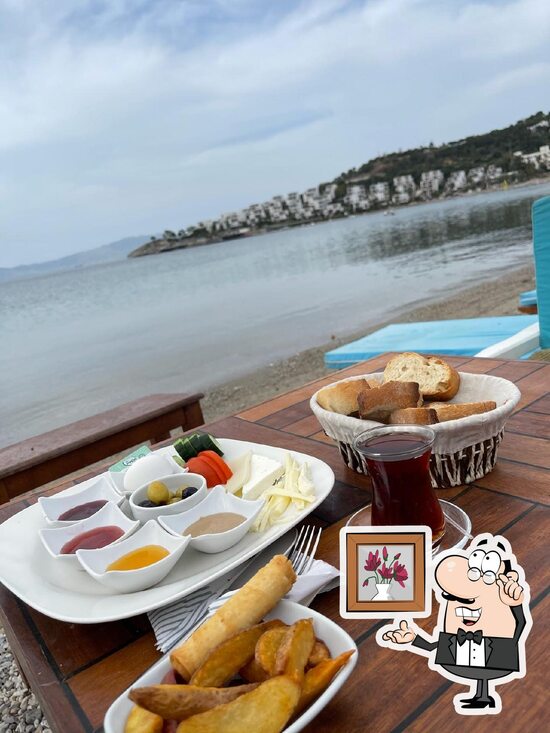 Menu at Blue Bay Beach&Bistro, Bodrum